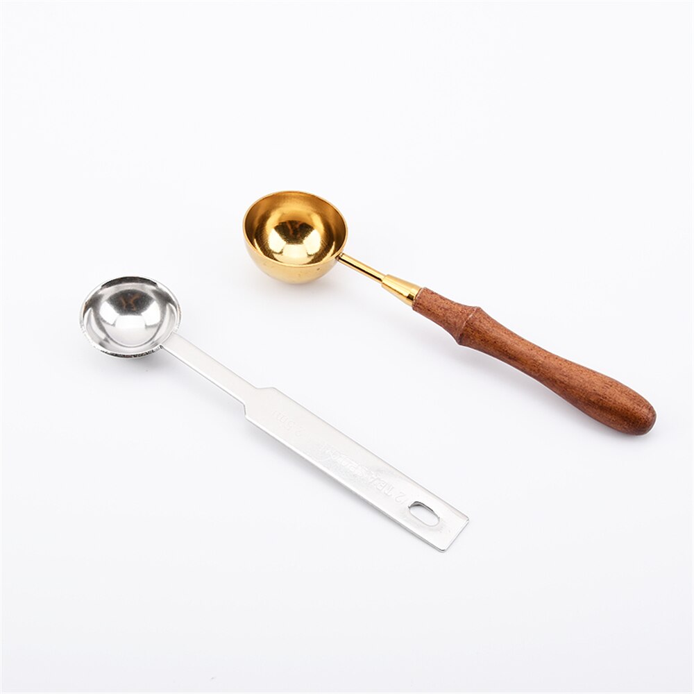 Big Copper Wax Melting Spoon Stamp Sealing Spoon V... – Grandado