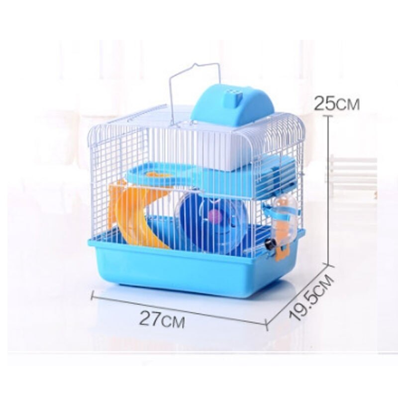 Hamster Cage Clear View 2 Layer Mouse Gerbil Castl... – Grandado