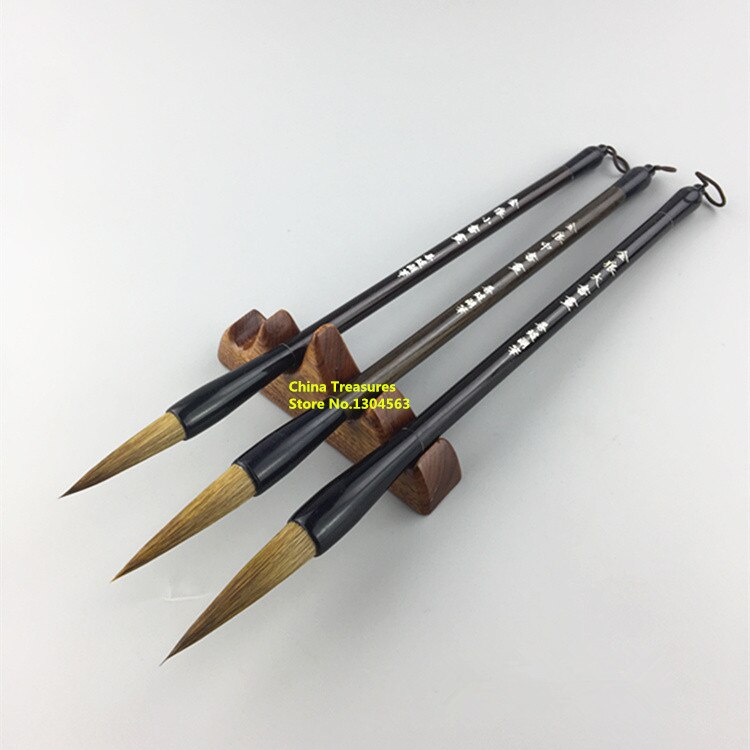 3pcs/set Chinese Calligraphy Brushes Pen Weasel Ha... – Grandado