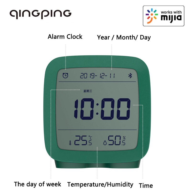 Qingping BT Alarm Clock Smart Home Remote Control ... – Vicedeal