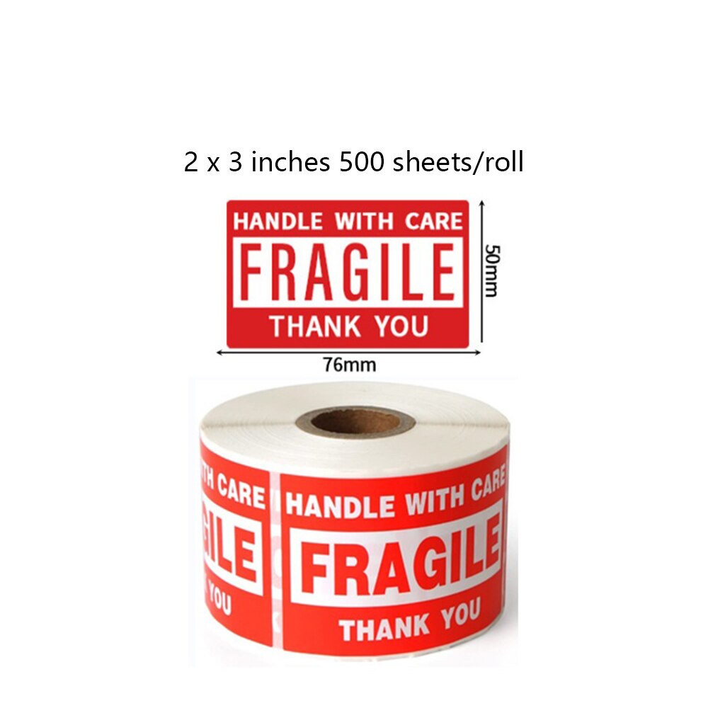 500Pcs Fragile Stickers Warning The Goods Please H... – Grandado