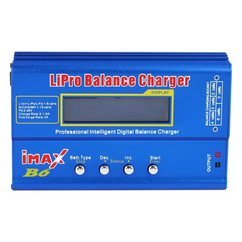 3C-Imax B6 12V Battery Charger 80W Lipro Balance C... – Grandado