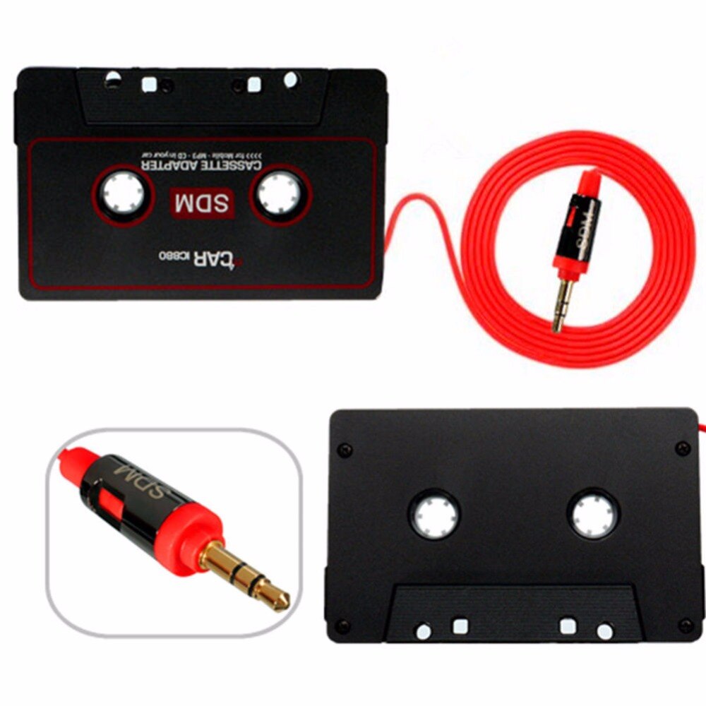 3.5mm Car AUX Audio Tape Cassette Adapter Converte... – Vicedeal