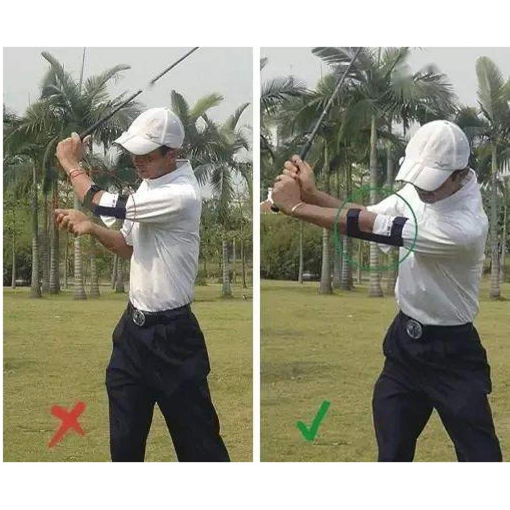 Golf Swing Training Straight Practice Elbow Brace ... – Grandado