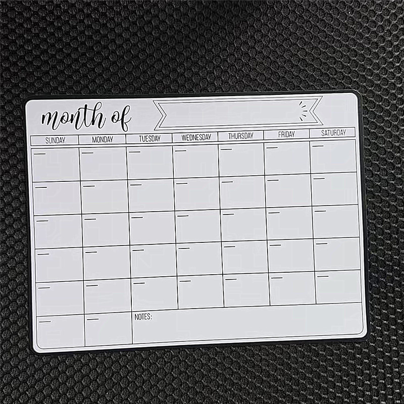 Magnetic Attraction Schedule Sticker Calendar Magn... – Vicedeal