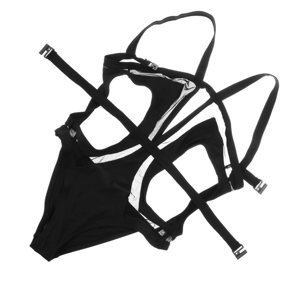 Women's Retro High Cut One-Piece Swimwear Back... – Vicedeal