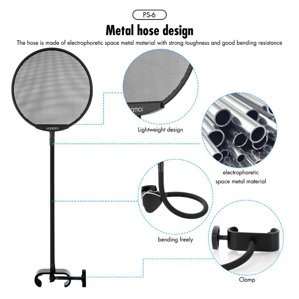 Vocal Performance Dual Screen Microphone Pop Filte... – Grandado