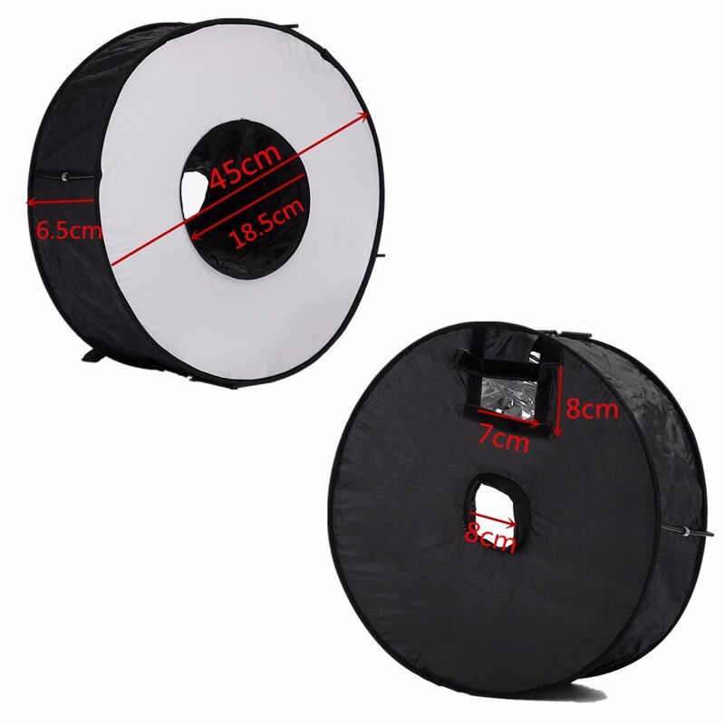 18"/45cm Round Universal Collapsible Macro Ring Fl... – Grandado