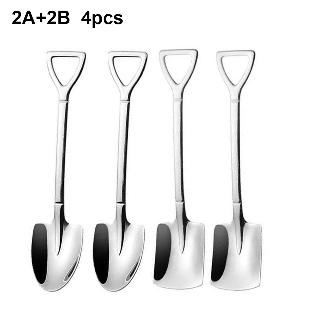 Cuchara de café para postre, juego de cubiertos de... – Grandado