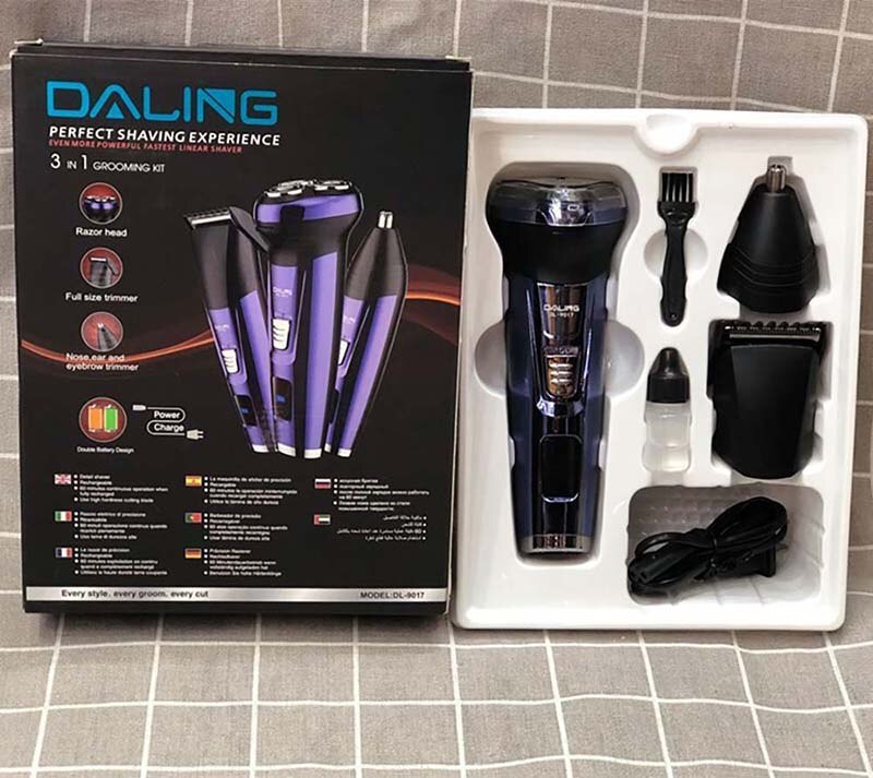 100-240V 3 in 1 electric shaver hair clipper hair ... – Grandado