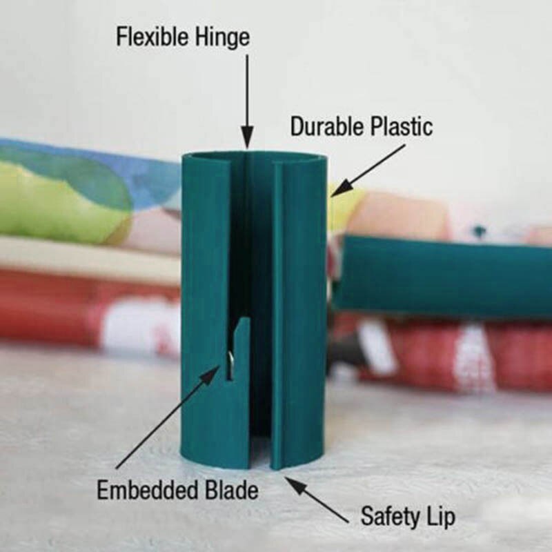 Sliding Wrapping Paper Cutter Wrapping Paper Roll ... – Grandado