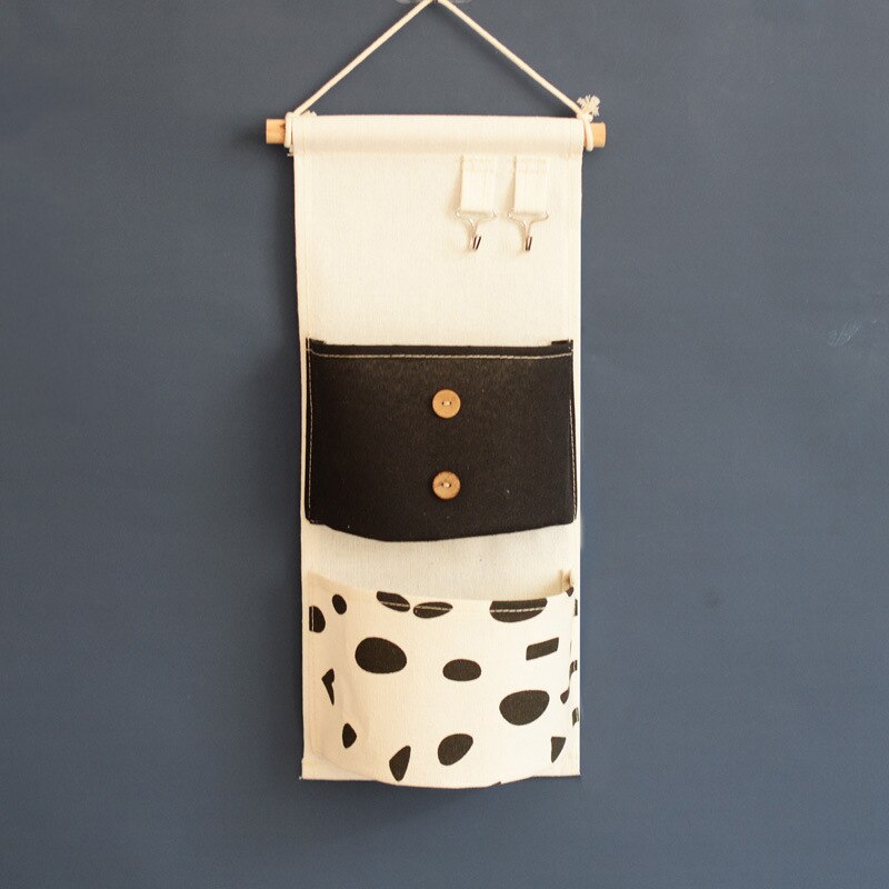 Fabric Hanging Storage Bag 2/3/4 Pockets Hanging O... – Grandado