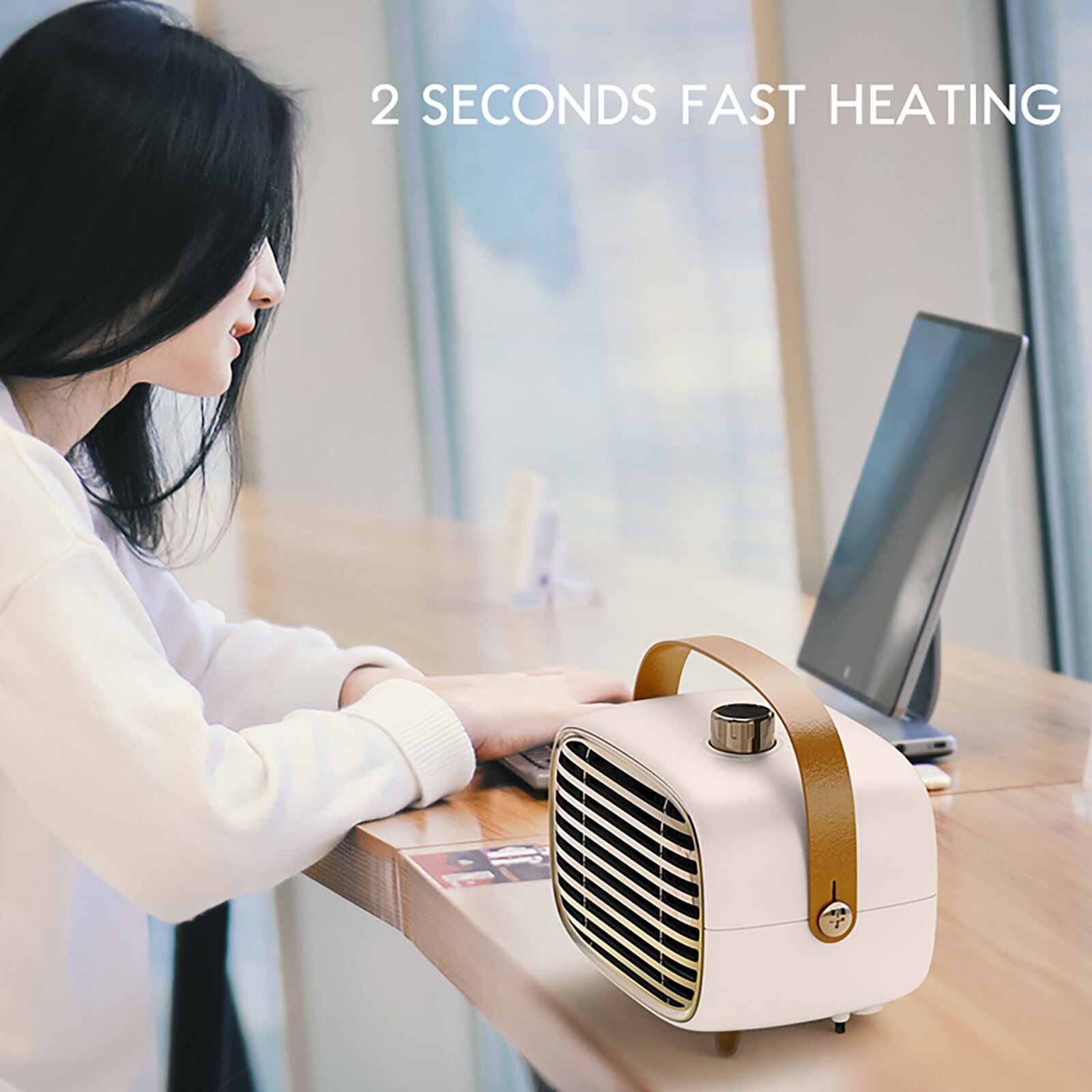 40# Electric Heater Mini Fan Heater Desktop Househ... – Grandado