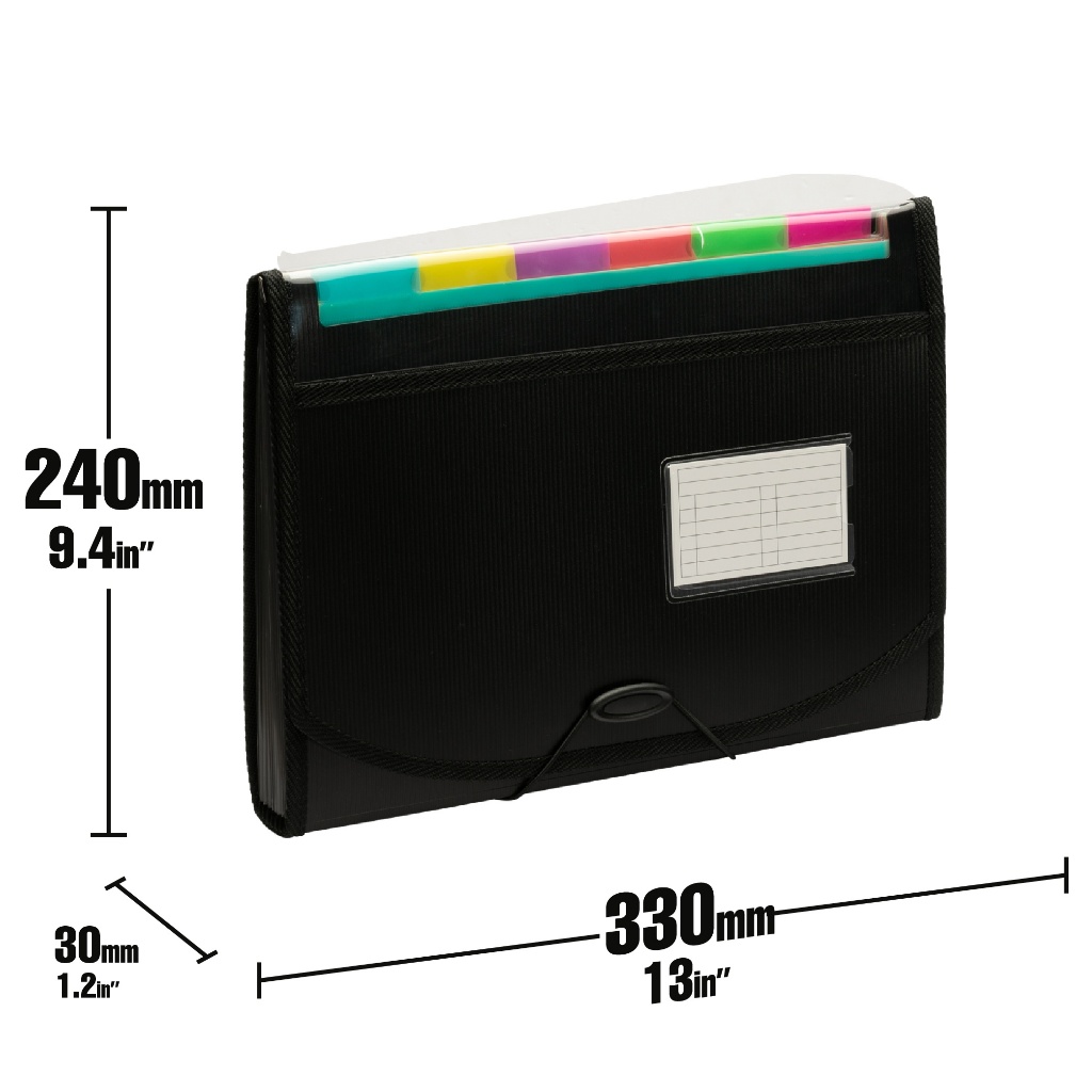 Arkivmappar 13 fickor, expanderande arkivmapparorg... – Grandado