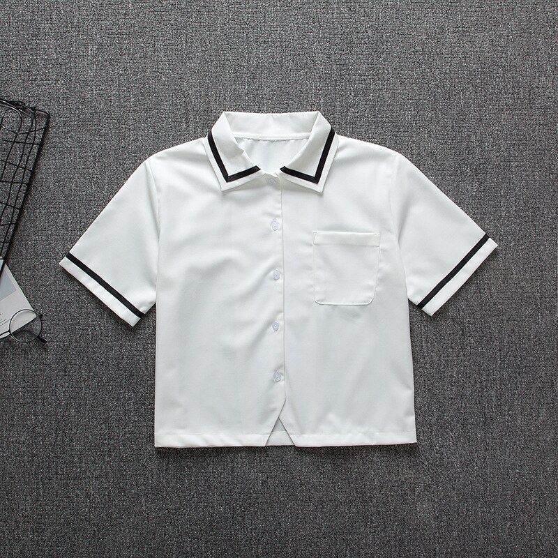 Short Sleeve Sailor Suit Shirt JK Uniform Sweet Ja... – Grandado