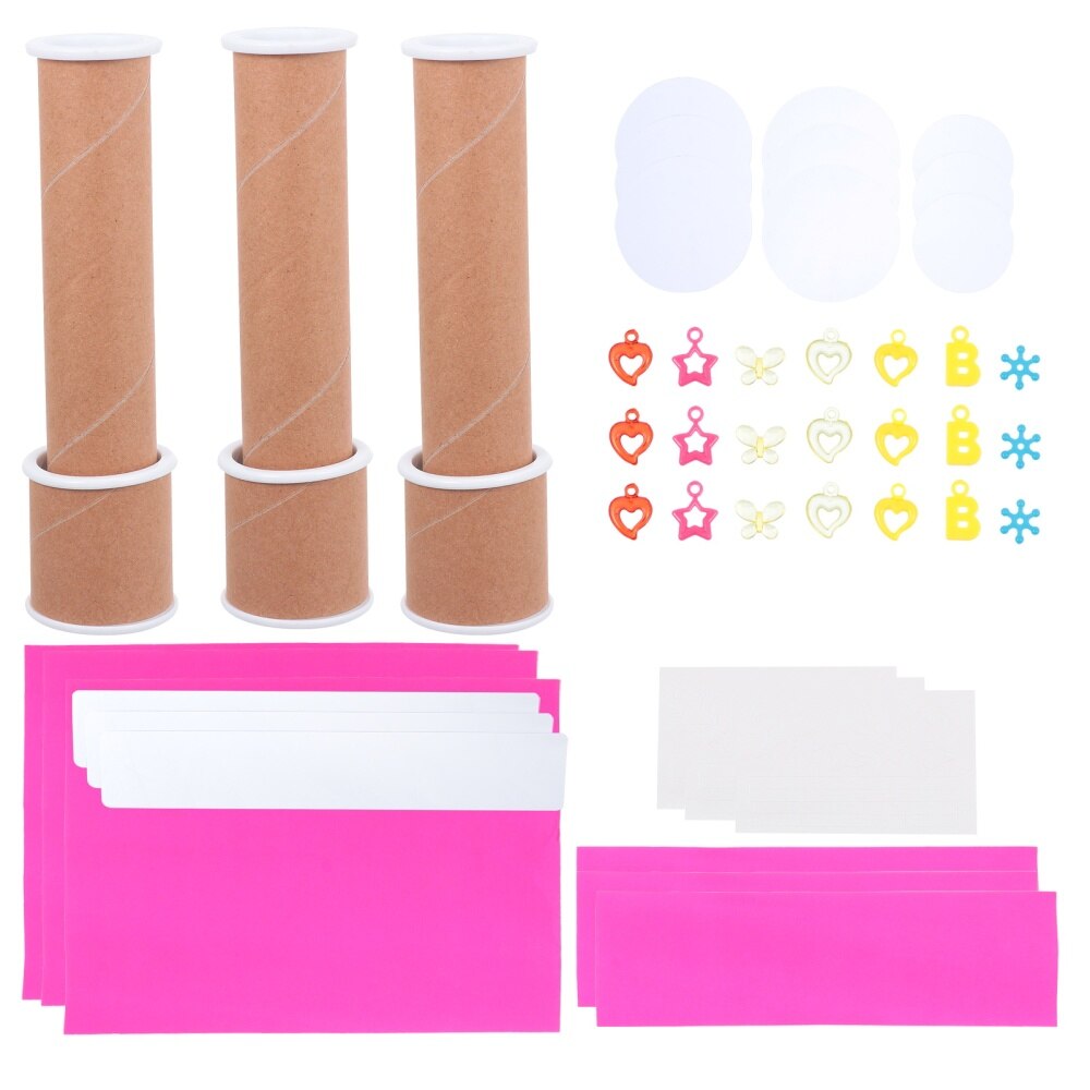 3 Sets DIY Kaleidoscope Making Materials Handmade ... – Grandado