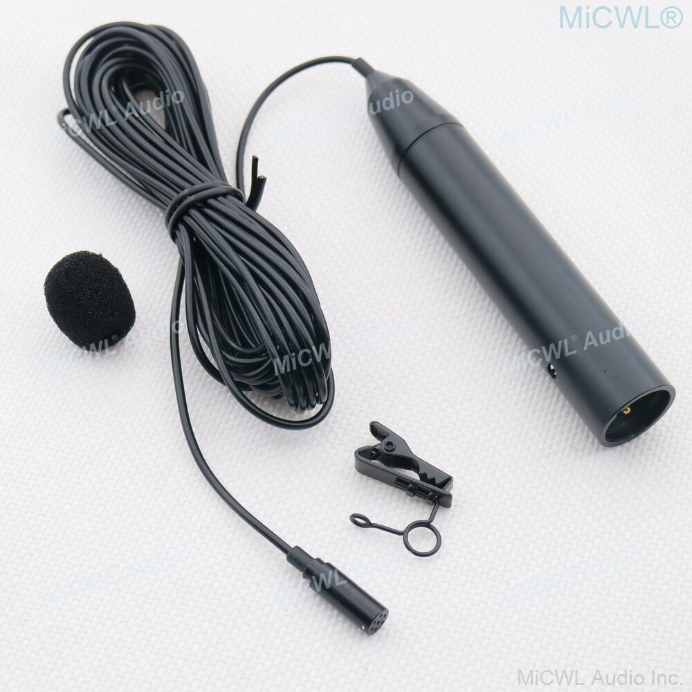 Micwl Xlr 48V Phantom Power 3Pin Lavalier Microfoo... – Grandado