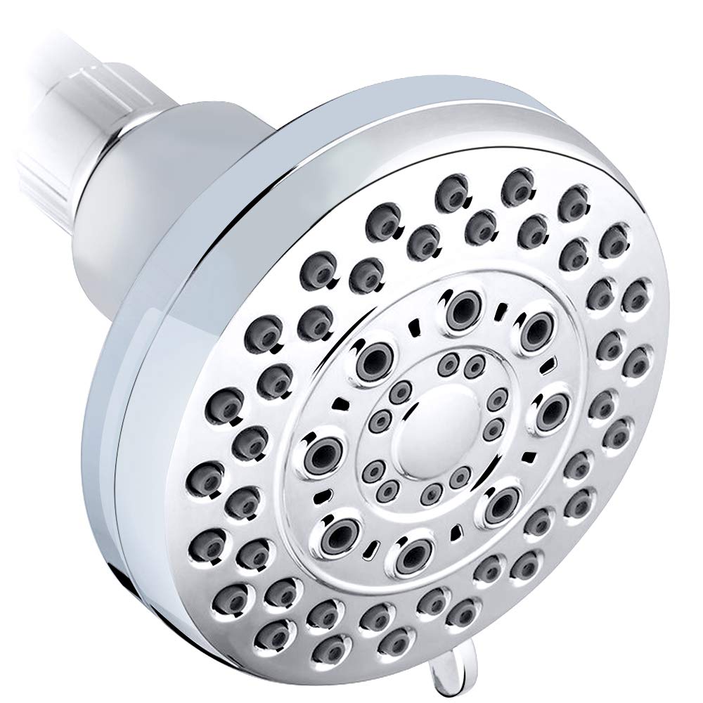 5 Function Shower Head,High Pressure,4 inch Chrome... – Vicedeal