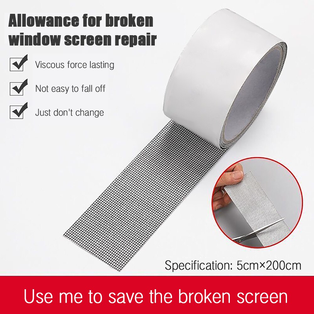 5cm*200cm Self-adhesive Screen Repair Patch Window... – Vicedeal