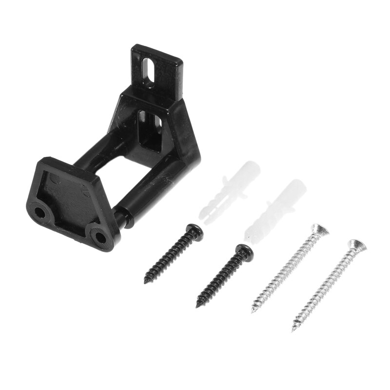 Black Adjustable Door Wall Guide Floor Guide Clip ... – Grandado