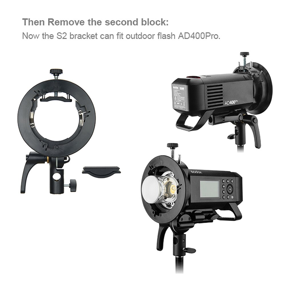 Godox S2 Portable Flash S-type Holder Speedlite Br... – Grandado