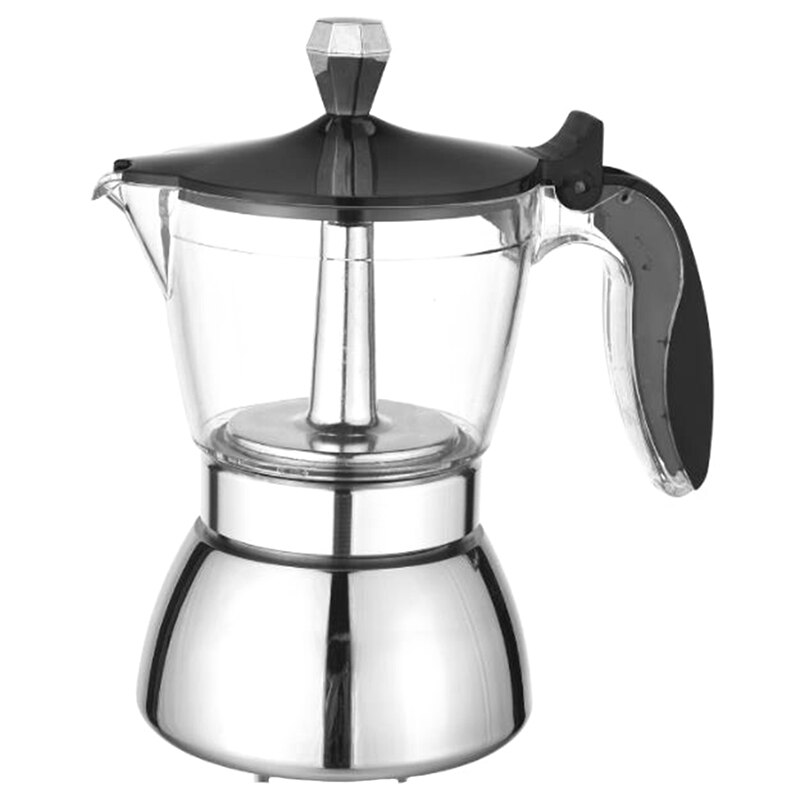 Cafetera Moka italiana de 4 tazas, máquina percola... – Grandado