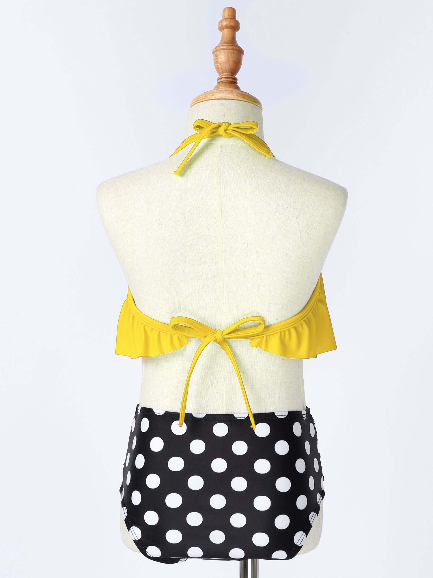 TiaoBug 2Pcs Kids Girls Swimsuit Halter Neck Shoul... – Grandado