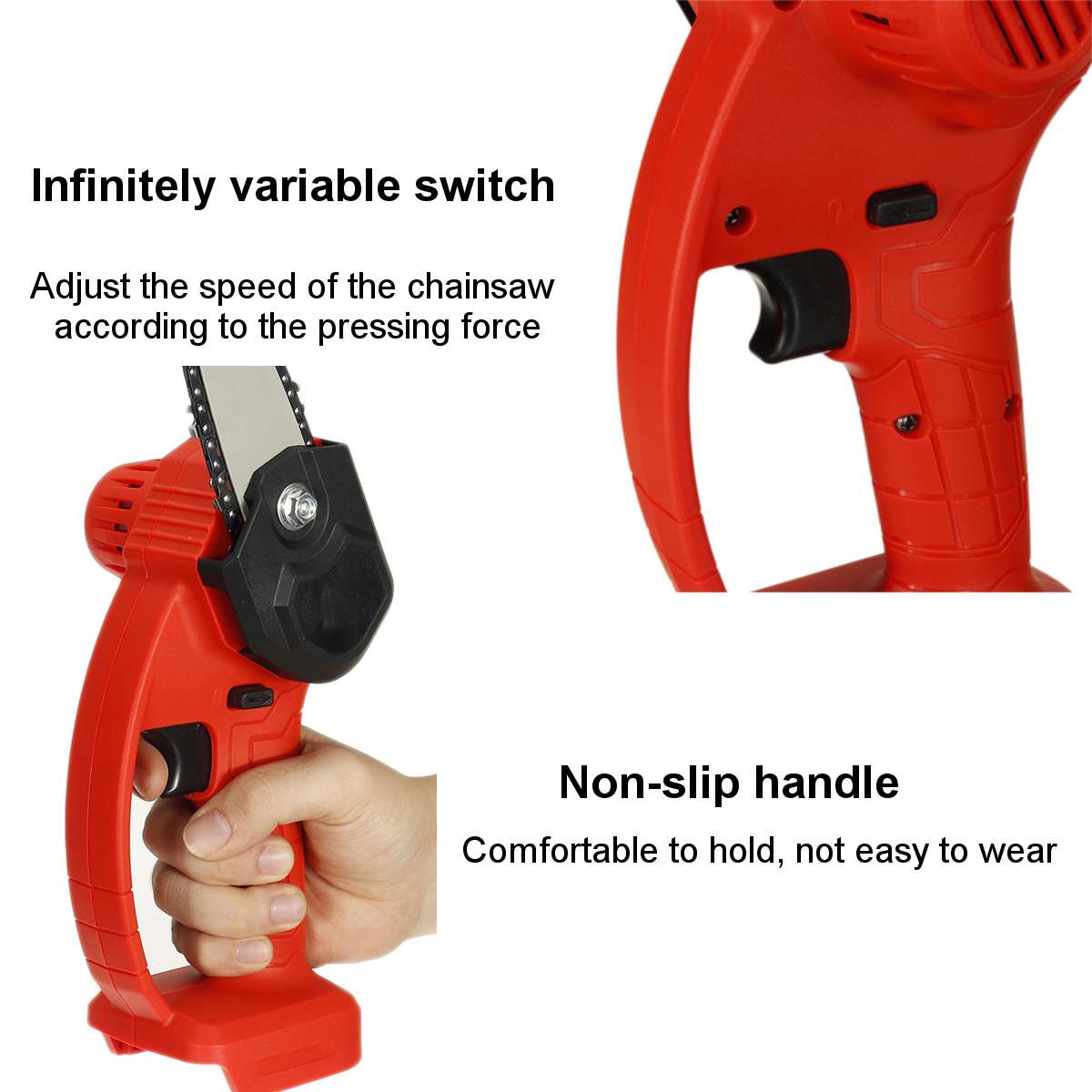 550W 24V 4 ''Cordless Mini Een Hand Elektrische Ke... – Vicedeal