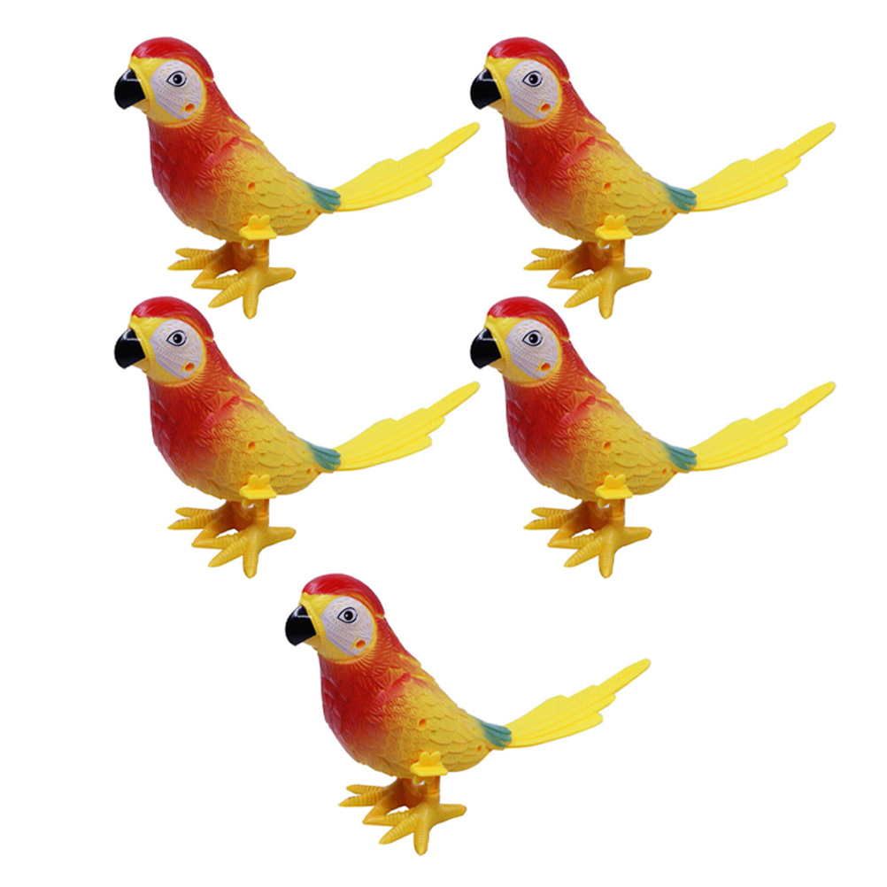 5pcs Wind-up Jumping Toys Lovely Parrot Novelty Cl... – Vicedeal