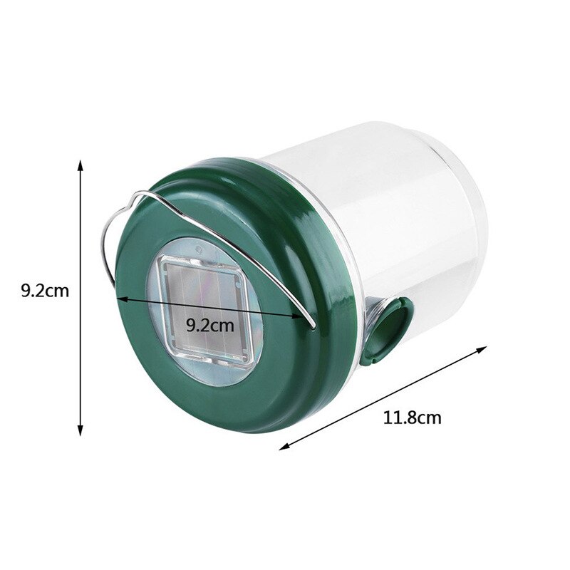 1PC Wasp Trap Catcher With LED Solar Power Generat... – Grandado