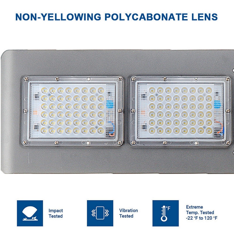 AUGIENB 200W 96 LED Street Light 14000LM Outdoor L... – Grandado