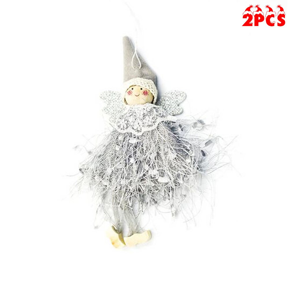 2 stk juleengel dukke hengende festival ornamenter... – Grandado