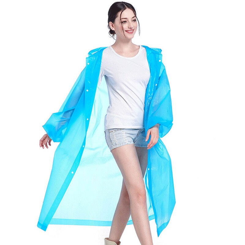 1 x Disposable Adult Emergency Raincoat Transparen... – Vicedeal