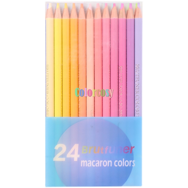 Brutfuner 12/24/50 Macaron Colors Colored Pencil P... – Vicedeal