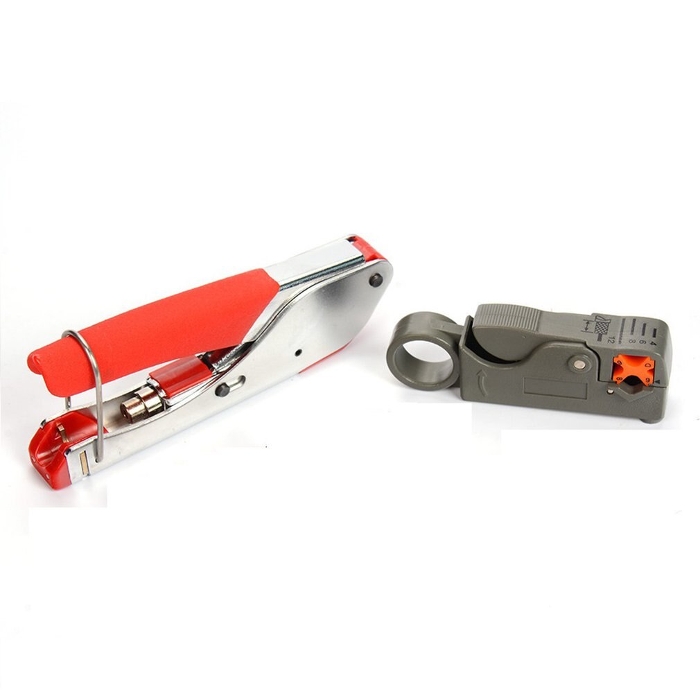 Coaxial Cable Manual Crimping Tool Set Kit For F-T... – Vicedeal