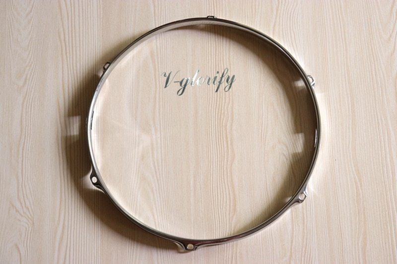 6 holes 13 14 inch 1mm thickness drum hoop drum ri... – Vicedeal
