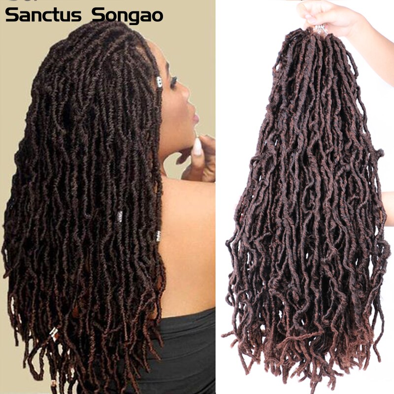 Santus Songao Nu Locs Synthetic Crochet Braiding H... – Grandado
