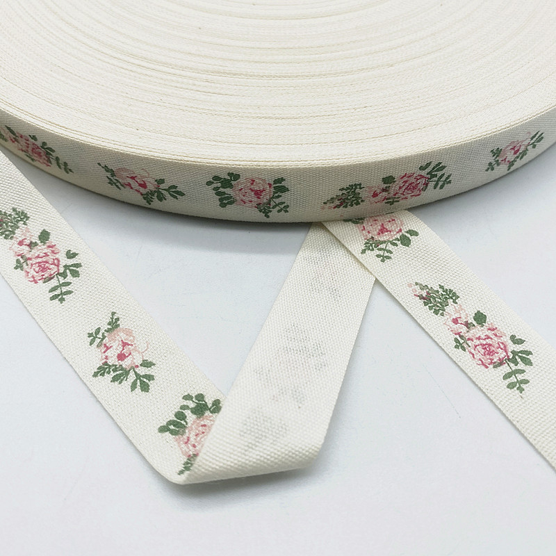5Yards 15Mm Kerst/Vlinder/Bloem Gedrukt Polyester ... – Vicedeal