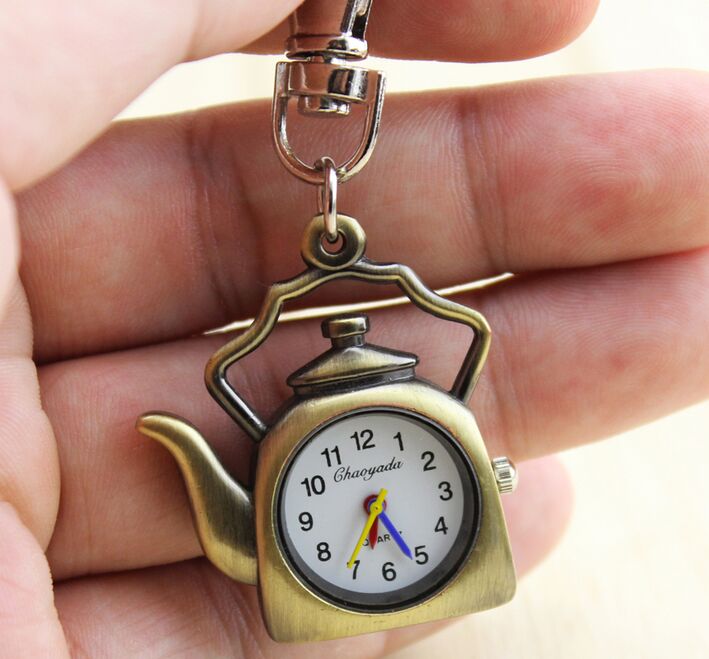 sales Vintage bronze jewelry kettle quartz pocket ... – Grandado