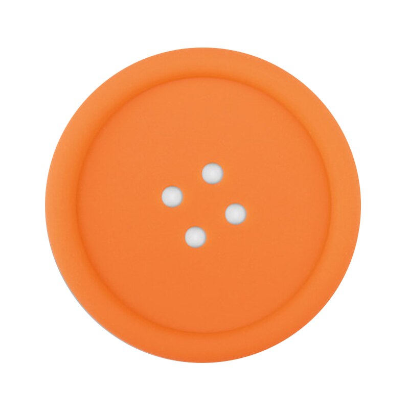 Silicone Coffee Placemat Button Coaster Drink Cup ... – Grandado