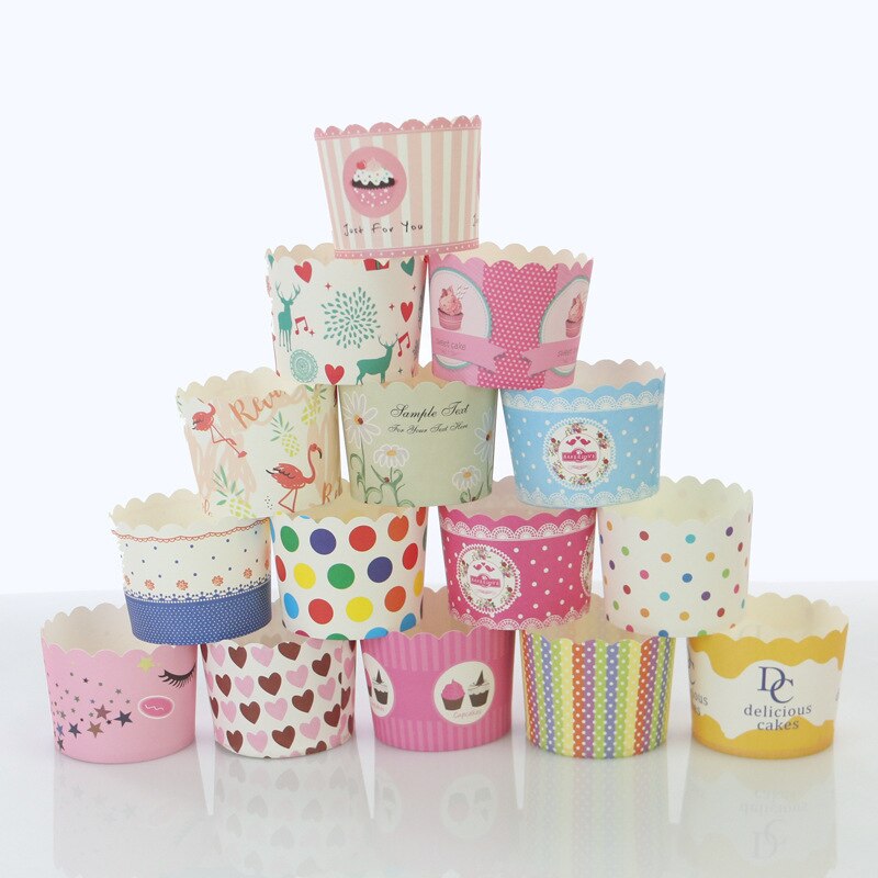 50 stk tegneserie bage kage papir husholdningsudsk... – Vicedeal