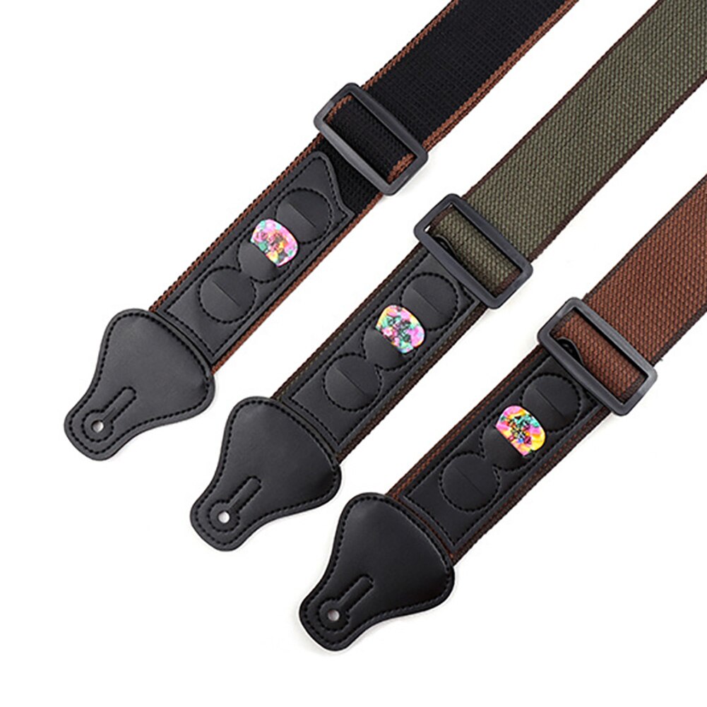 Electric Acoustic Bass Guitar Strap Adjustable Cot... – Grandado