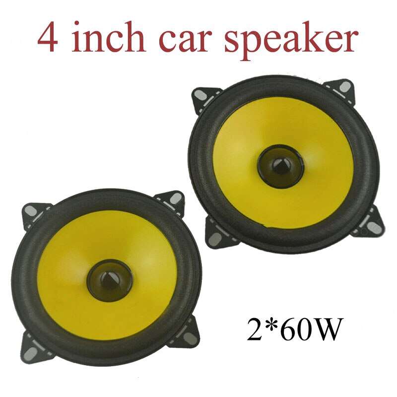 A Pair 4 inch Full-range car speaker PS401D car au... – Grandado
