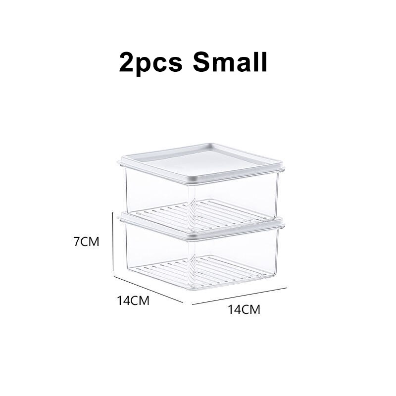 Stackable Plastic Storage Box with Lid and Handle ... – Vicedeal