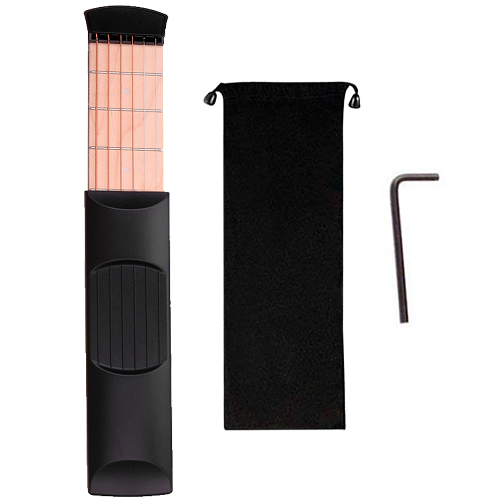 Portable Pocket Guitar Practice Neck Tool with 6 S... – Vicedeal