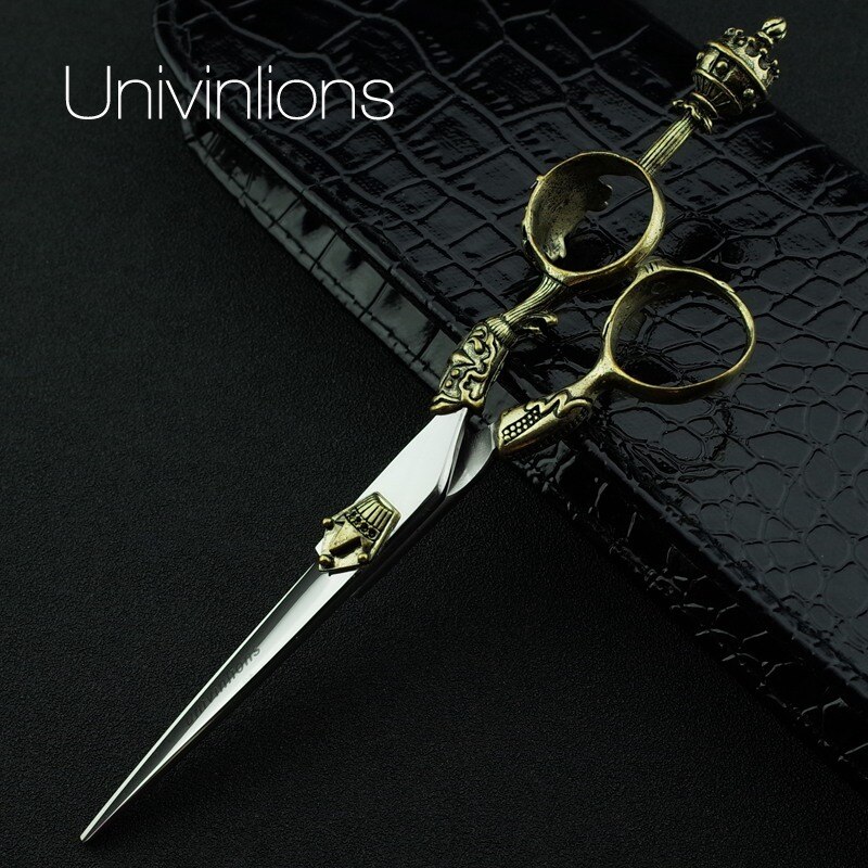 6" king style hair scissors hairdressing scissors ... – Vicedeal