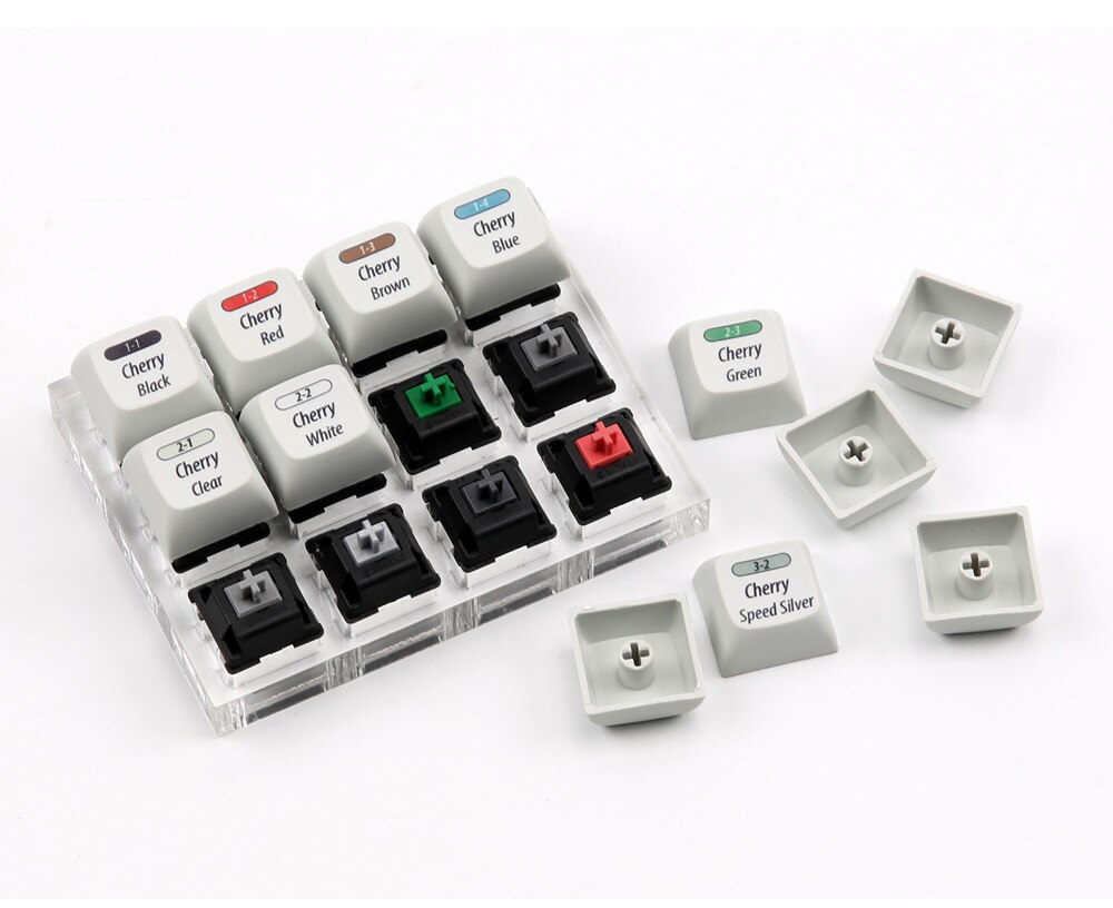 Cherry Profile 12 Switch Test With Acrylic Base Wi... – Grandado