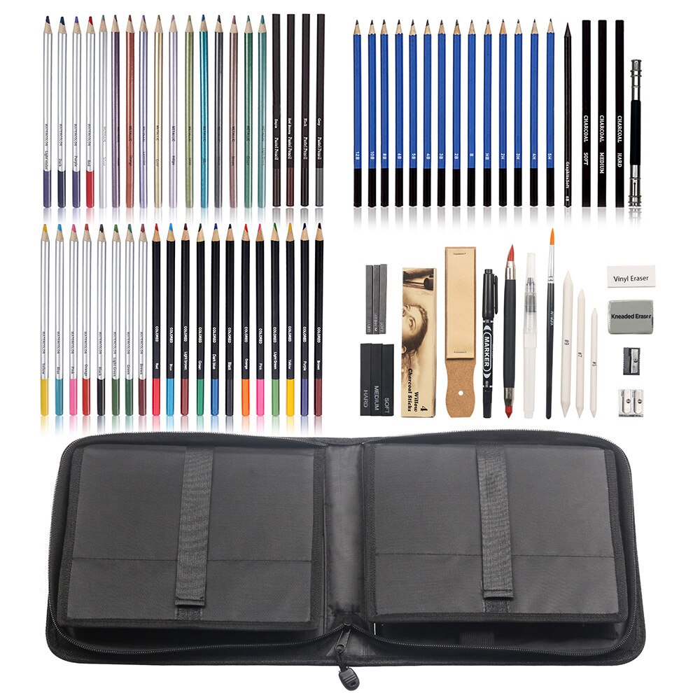 31/40/47Pcs Sketch Pencils Set for Artist Paint Dr... – Grandado