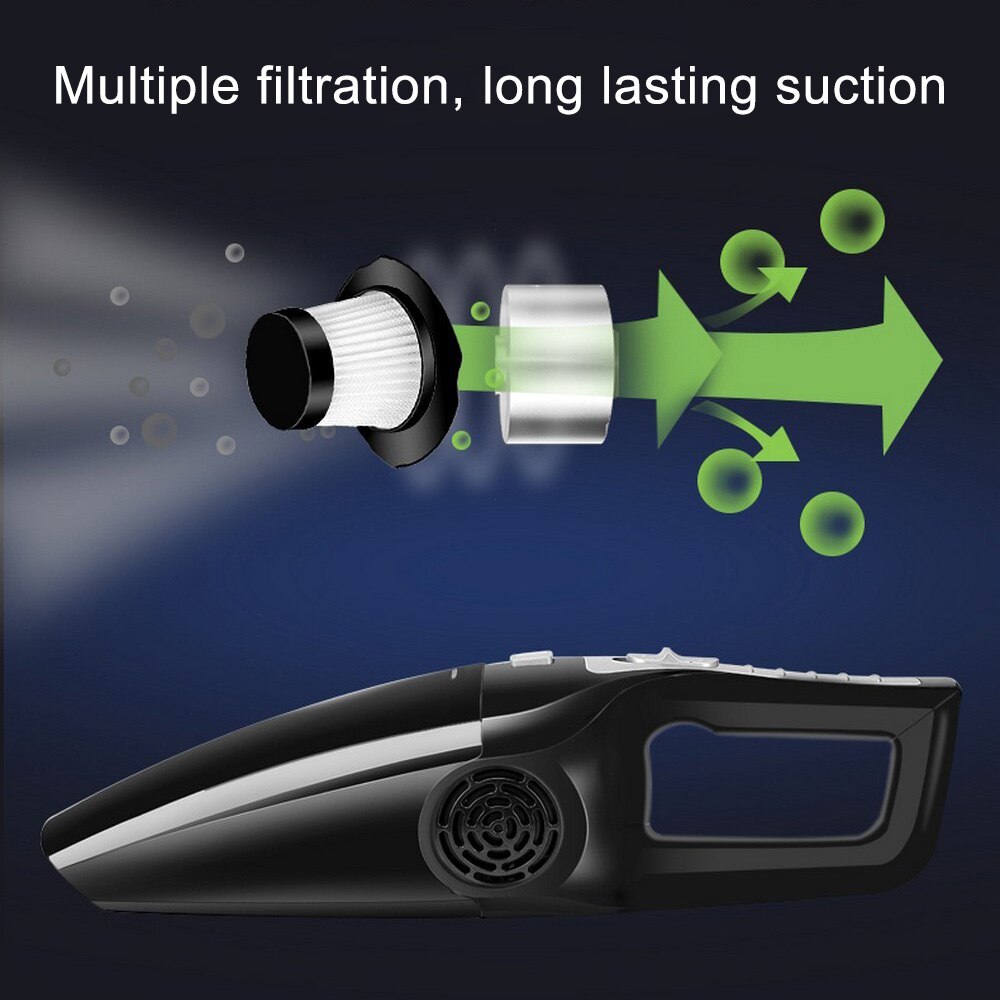 120W Auto Stofzuiger Hoge Zuigkracht Voor Auto Sto... – Grandado