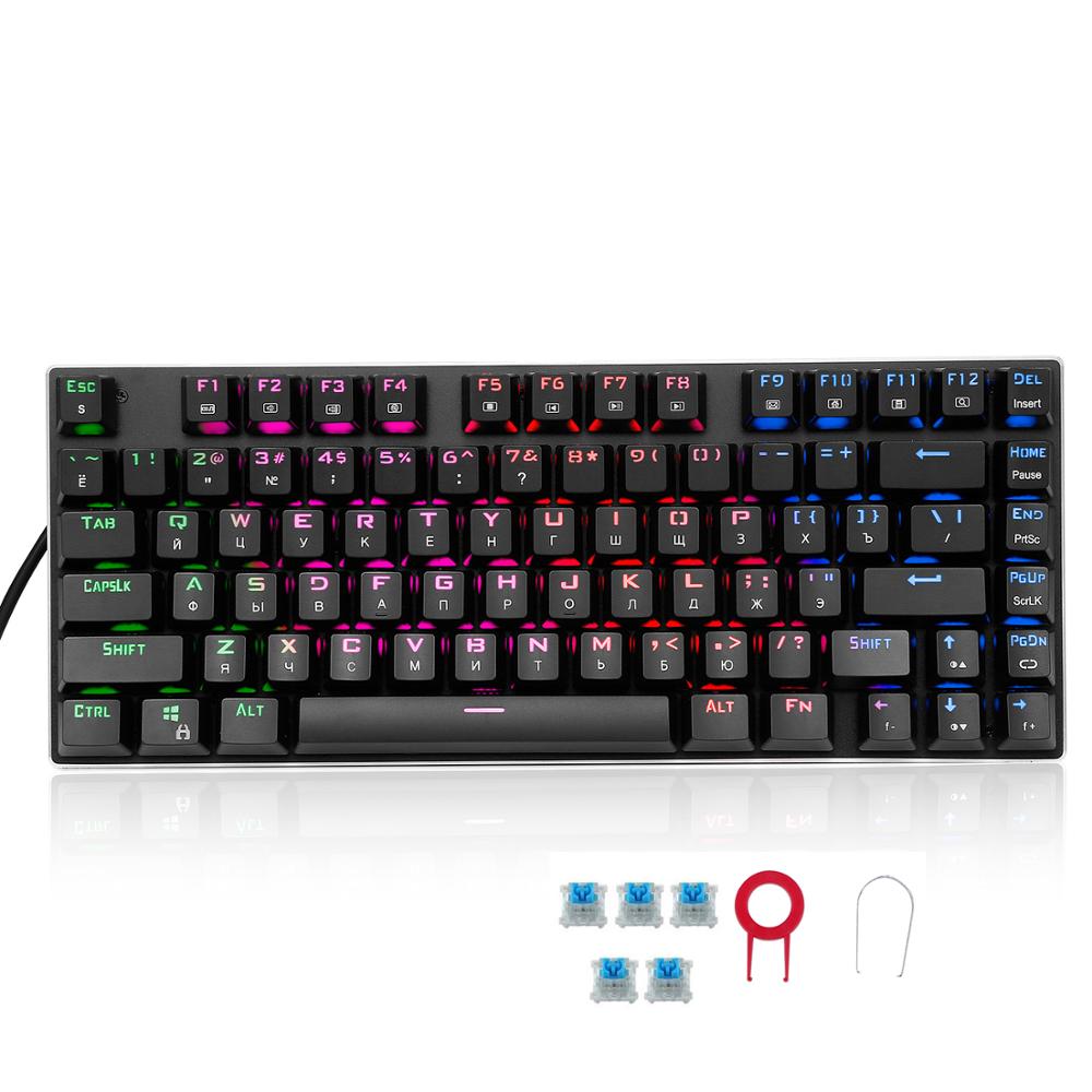 Z88 Tkl Mechanische Toetsenbord Met Russische Lett... – Vicedeal